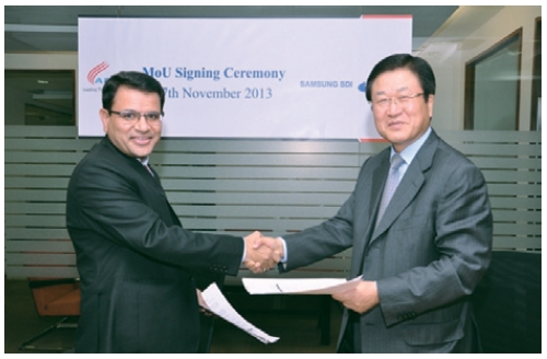 삼성SDI, 인도 ACME와 110MWh 규모 ESS 공급 MOU 체결